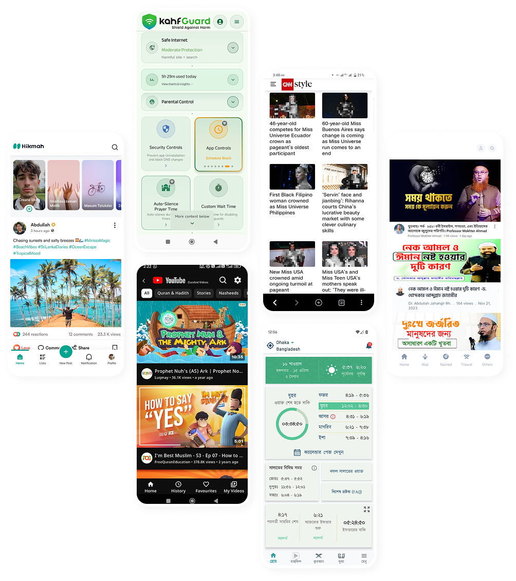 KAHF-Safe and Secure Online Spaces for Everyone